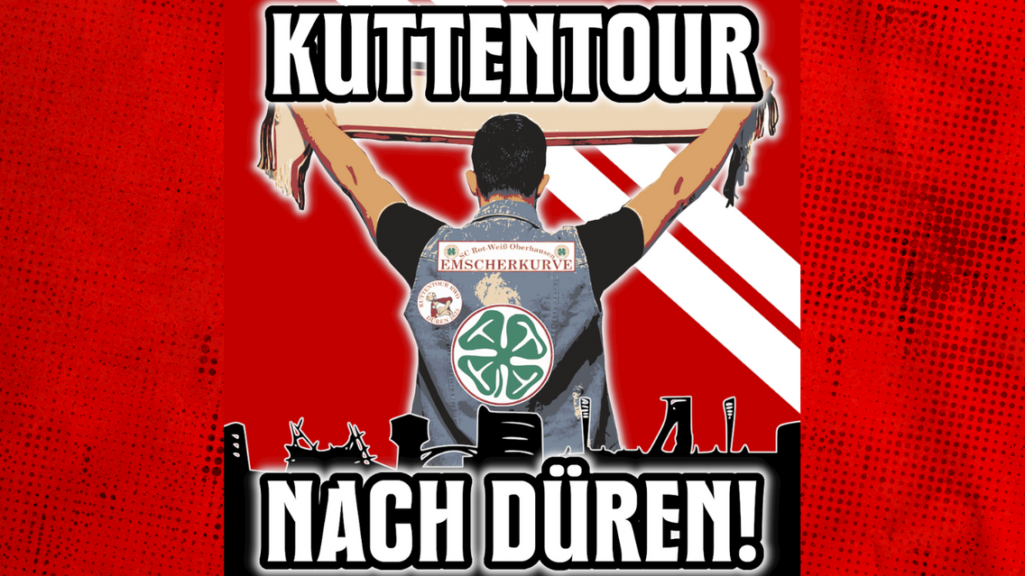Mit der Kutte nach Düren-drei Aufnäher zum Bocholt-Heimspiel | SC Rot-Weiß Oberhausen